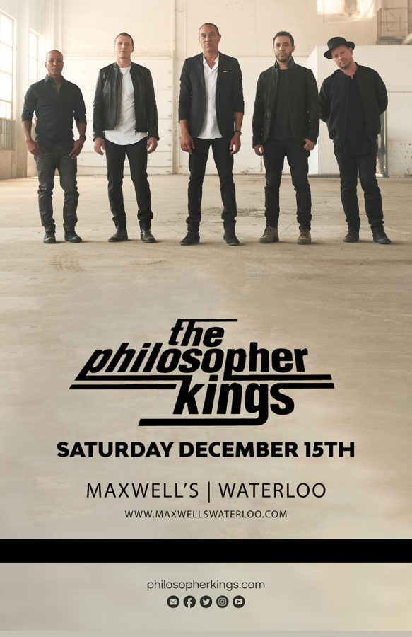 The Philosopher Kings, Sat Dec 15 – Maxwell's Concerts and Events