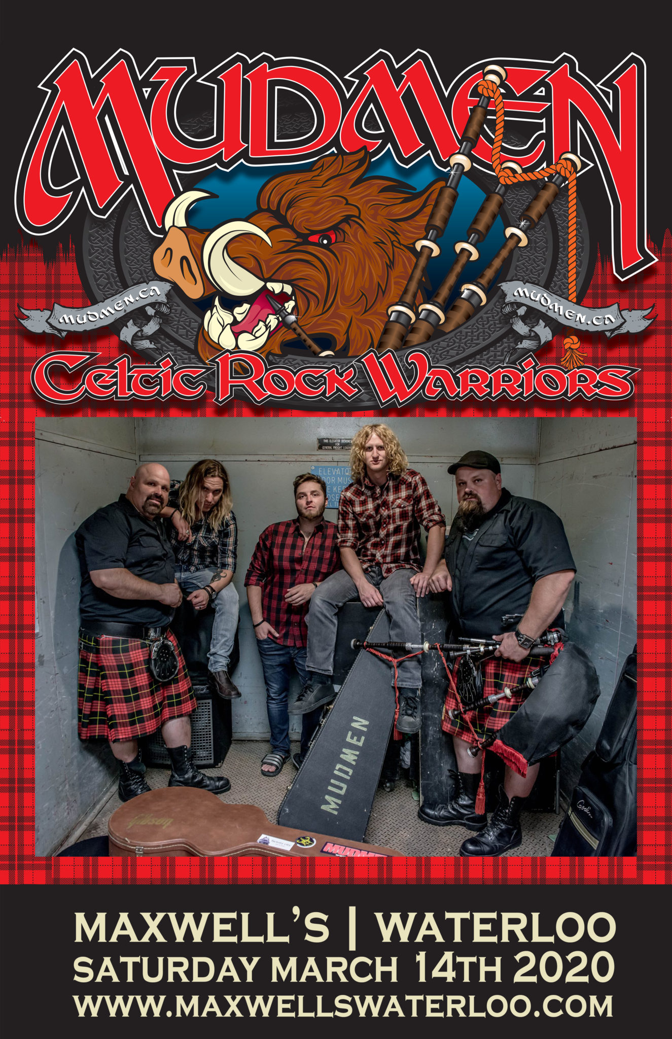 Postponed – The Mudmen – Maxwell's Concerts and Events