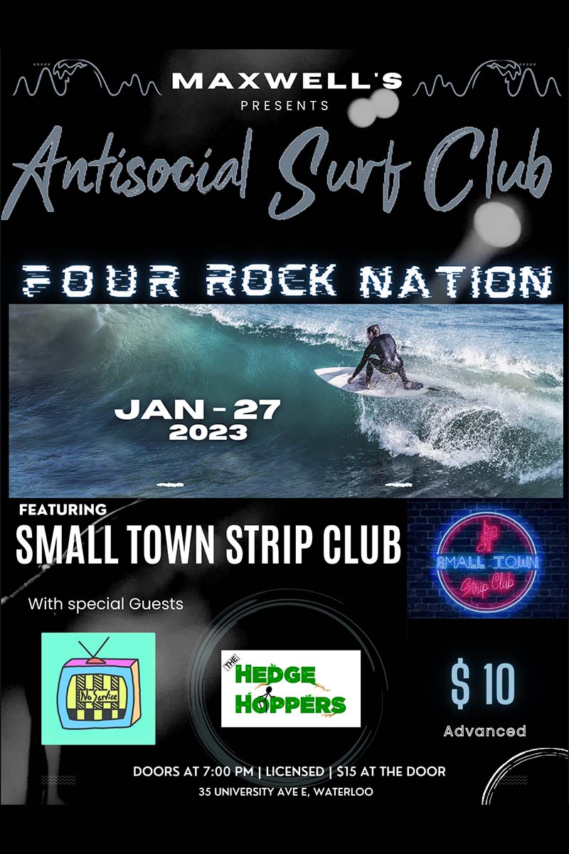 Four Rock Nation – Maxwell's Concerts and Events