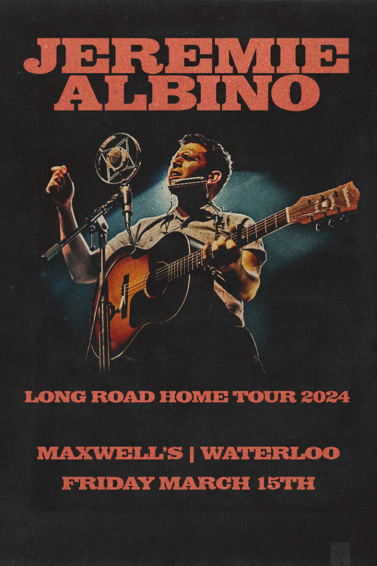 Jeremie Albino – Long Road Home Tour 2024 – Maxwell's Concerts and Events