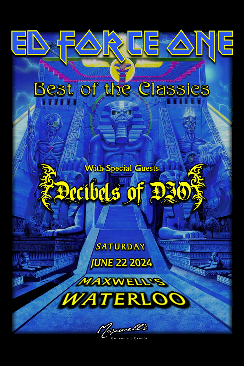 Tributes to Iron Maiden & the Work of Ronnie James Dio – Maxwell's ...