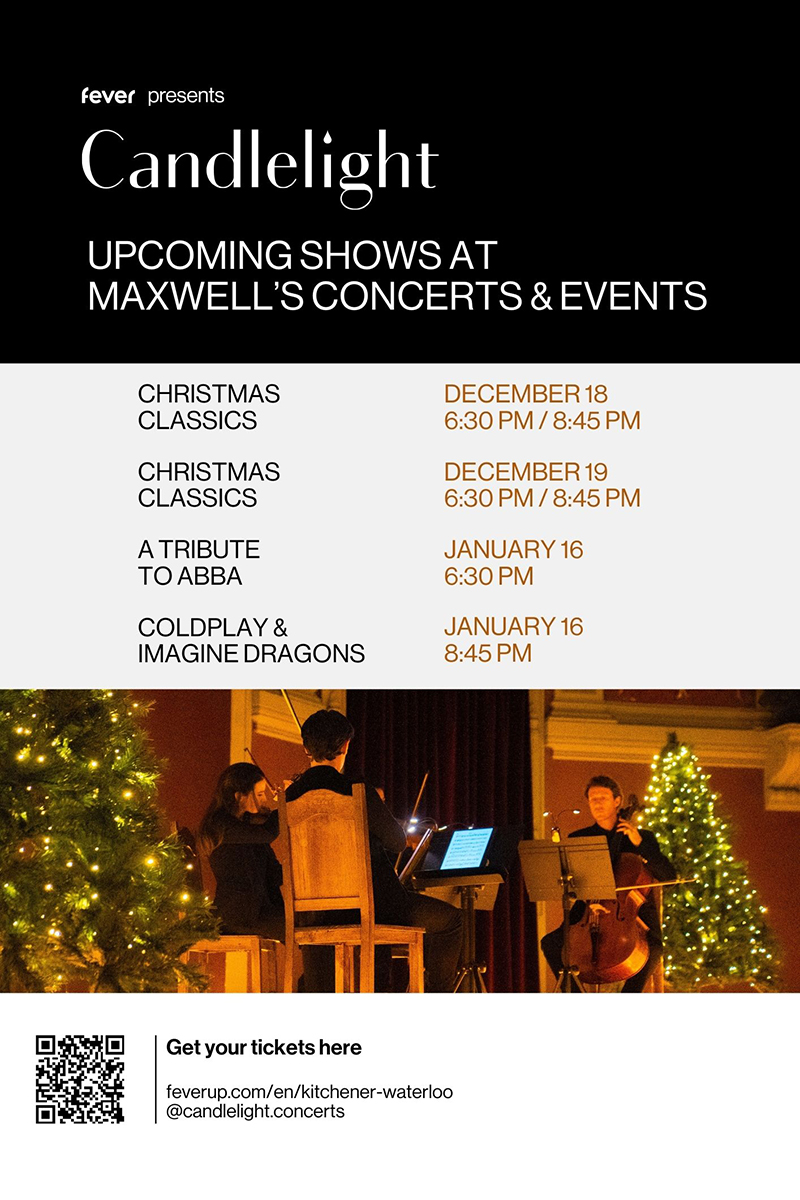 Maxwell's Concerts and Events – Music and Events Venue in Waterloo