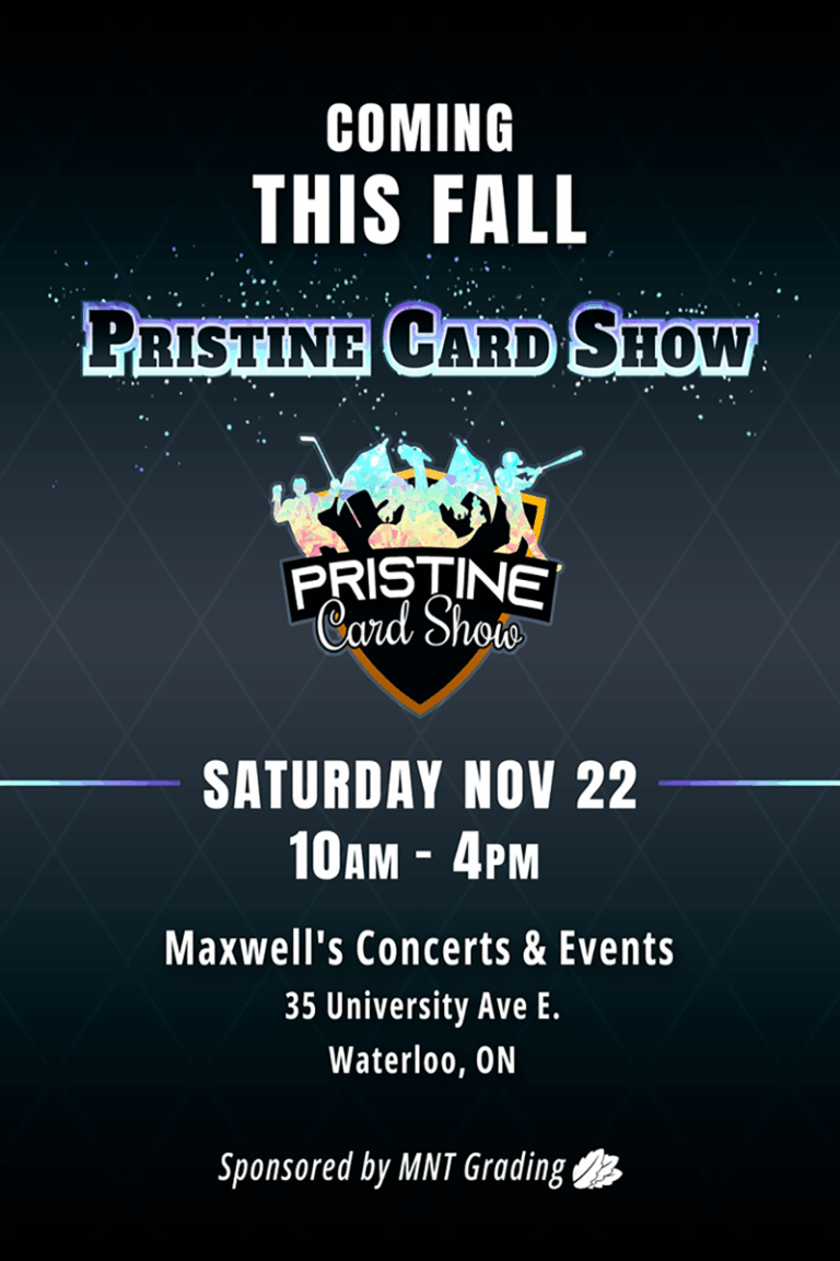 Pristine Card Show – Maxwell's Concerts and Events